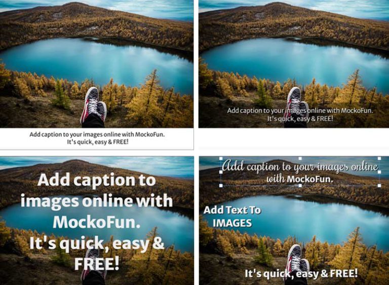 ️ Caption Images ONLINE - MockoFUN
