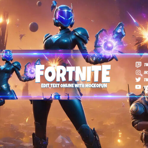 Fortnite YouTube Banner - MockoFUN