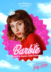 👱‍♀️ Barbie Selfie Generator - MockoFUN