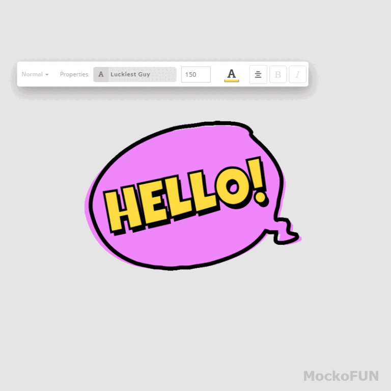 Animated Text Generator - MockoFUN