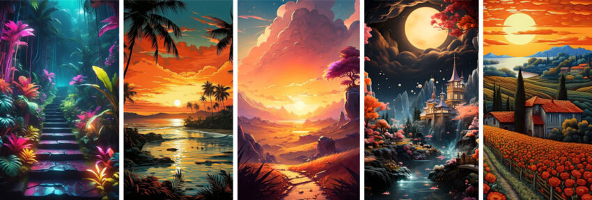 AI Landscape Generator - MockoFUN