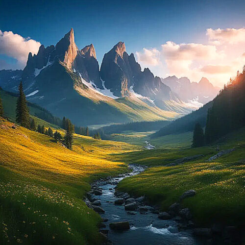 AI Landscape Generator - MockoFUN