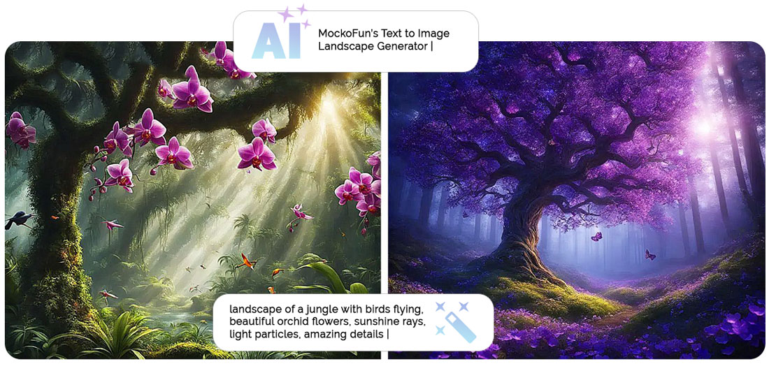 AI Landscape Generator - MockoFUN