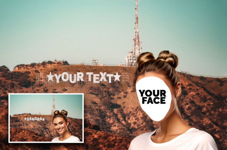 Hollywood Sign Generator - MockoFUN