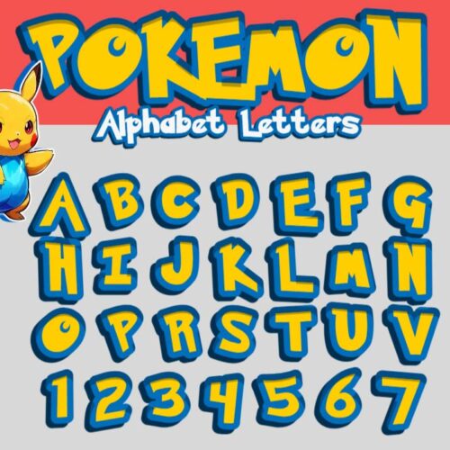 Pokemon Font Generator - MockoFUN