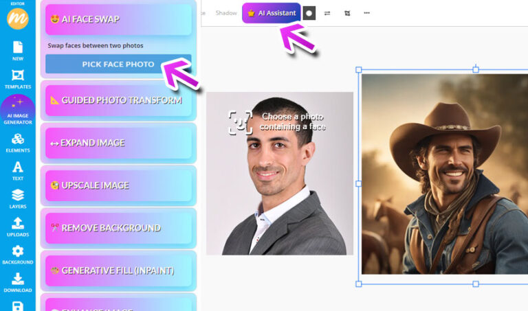 AI Face Morph Online 😎