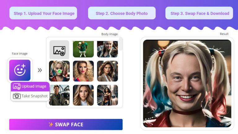 AI Gender Swap Online