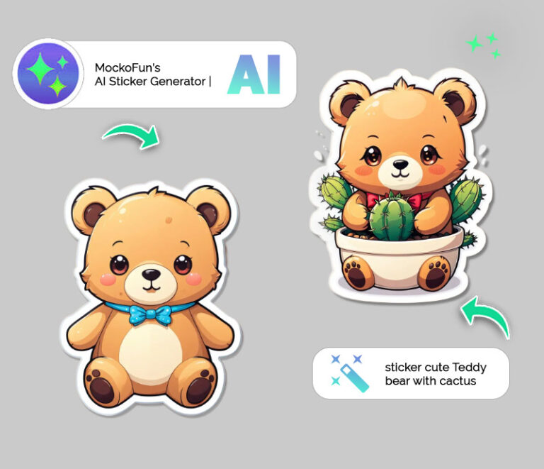 AI Sticker Generator - MockoFUN
