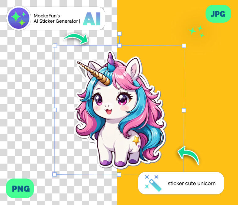 AI Sticker Generator - MockoFUN