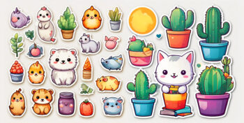 AI Sticker Generator - MockoFUN