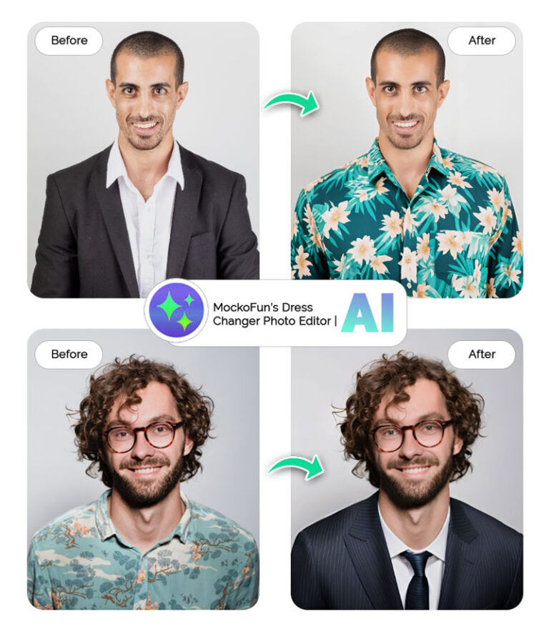 AI Clothes Changer Online Free - MockoFUN