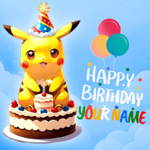 Pokemon Happy Birthday Gif - MockoFUN