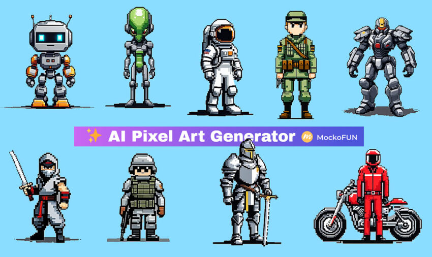 AI Pixel Art Generator - MockoFUN