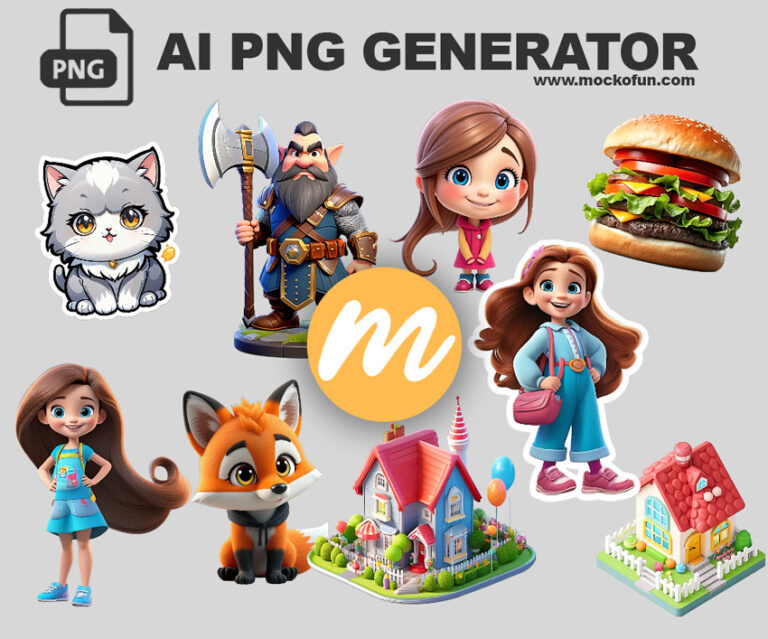 PNG Maker AI - MockoFUN