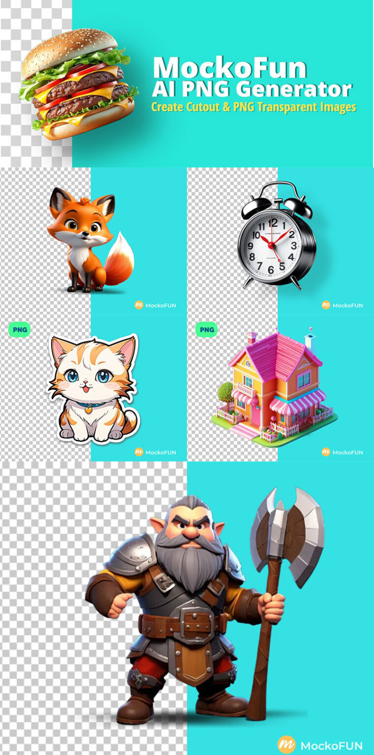 PNG AI Generator - MockoFUN
