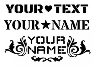 Stencil Name - MockoFUN