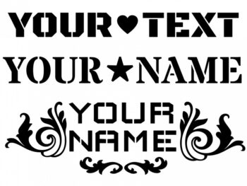 Editable Text Styles Templates - MockoFUN