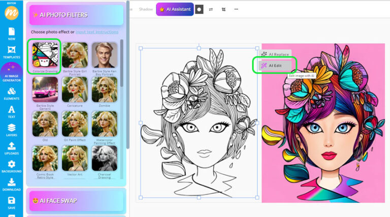 AI Coloring - MockoFUN