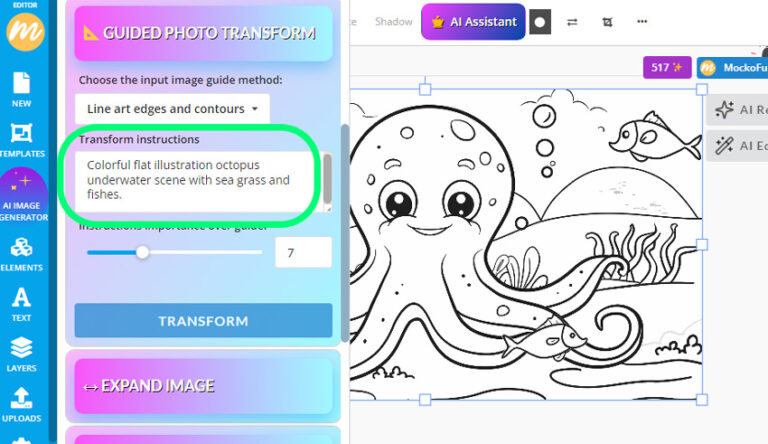 Colorize Drawing - MockoFUN