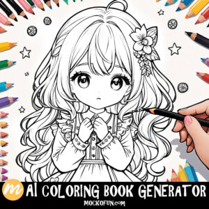 AI Coloring Book Generator - MockoFUN