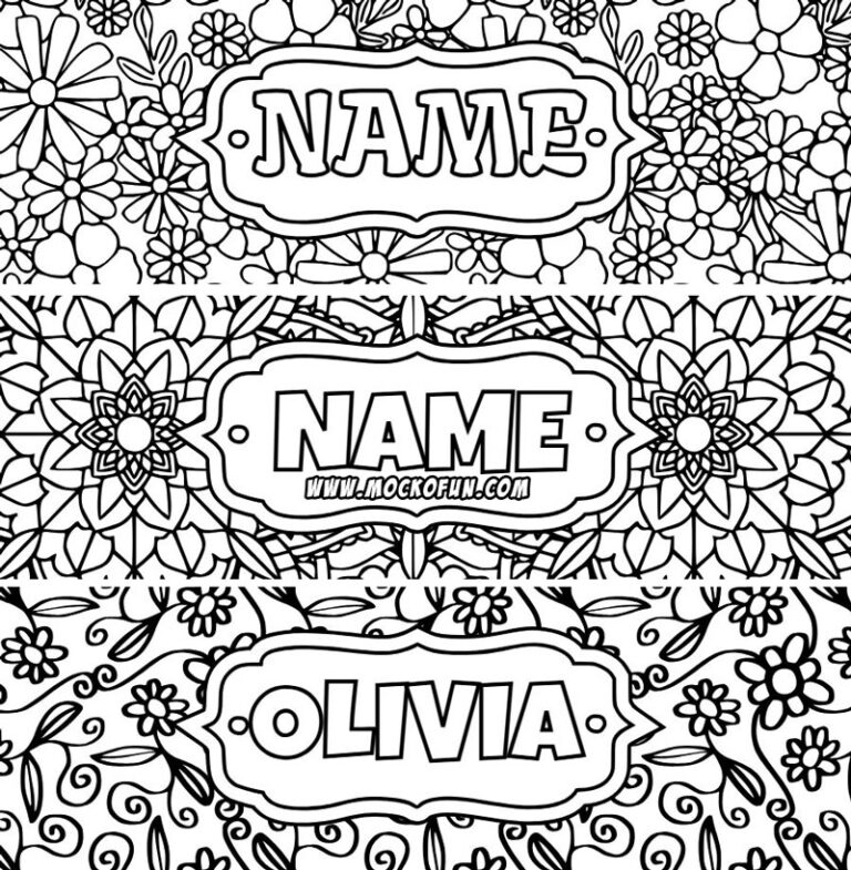 TikTok Coloring Page - MockoFUN