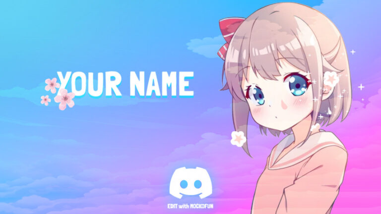 Anime Discord Banner - MockoFUN