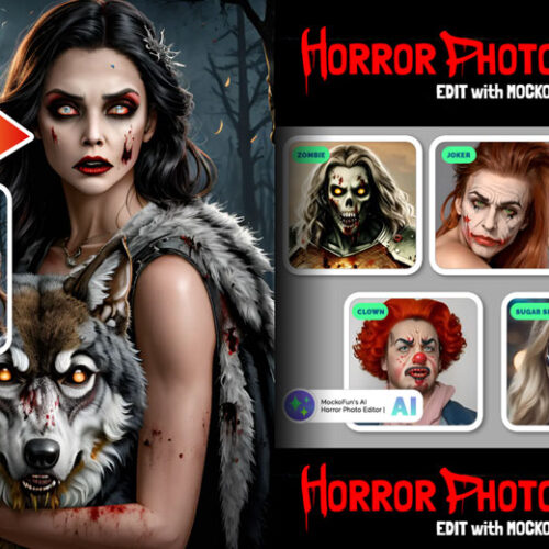 😱🔪 Horror Photo Editor - MockoFUN
