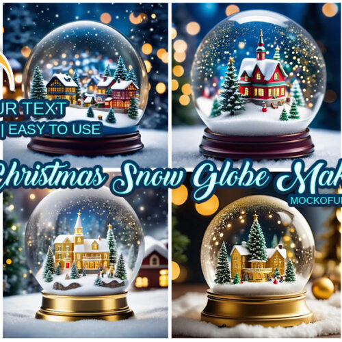Animated Snow Globe GIF - MockoFUN