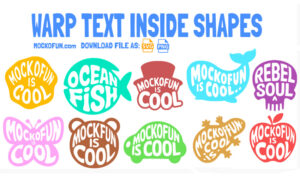 Text in Shape Generator - MockoFUN