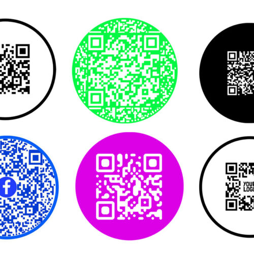 Circle Qr Code - MockoFUN